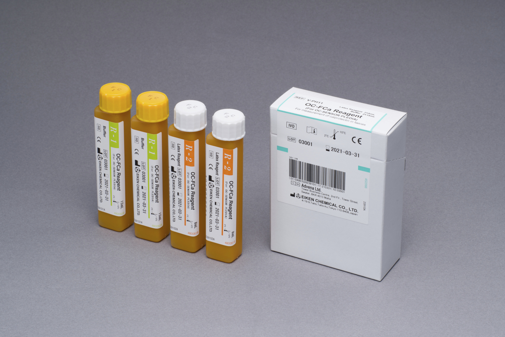 OC-FCa™ Reagent (For OC-SENSOR PLEDIA) | Fecal immunochemical test ...