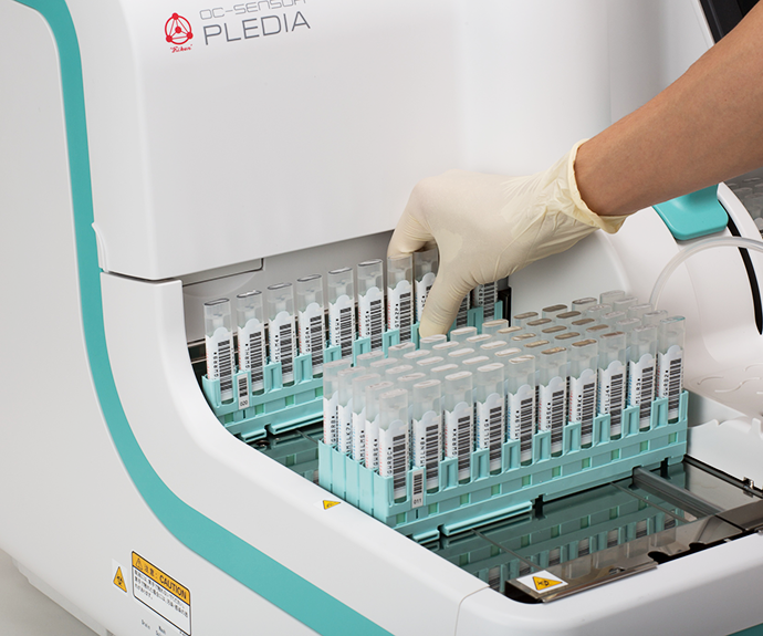 OC-SENSOR PLEDIA | Fecal immunochemical test | Products | EIKEN ...